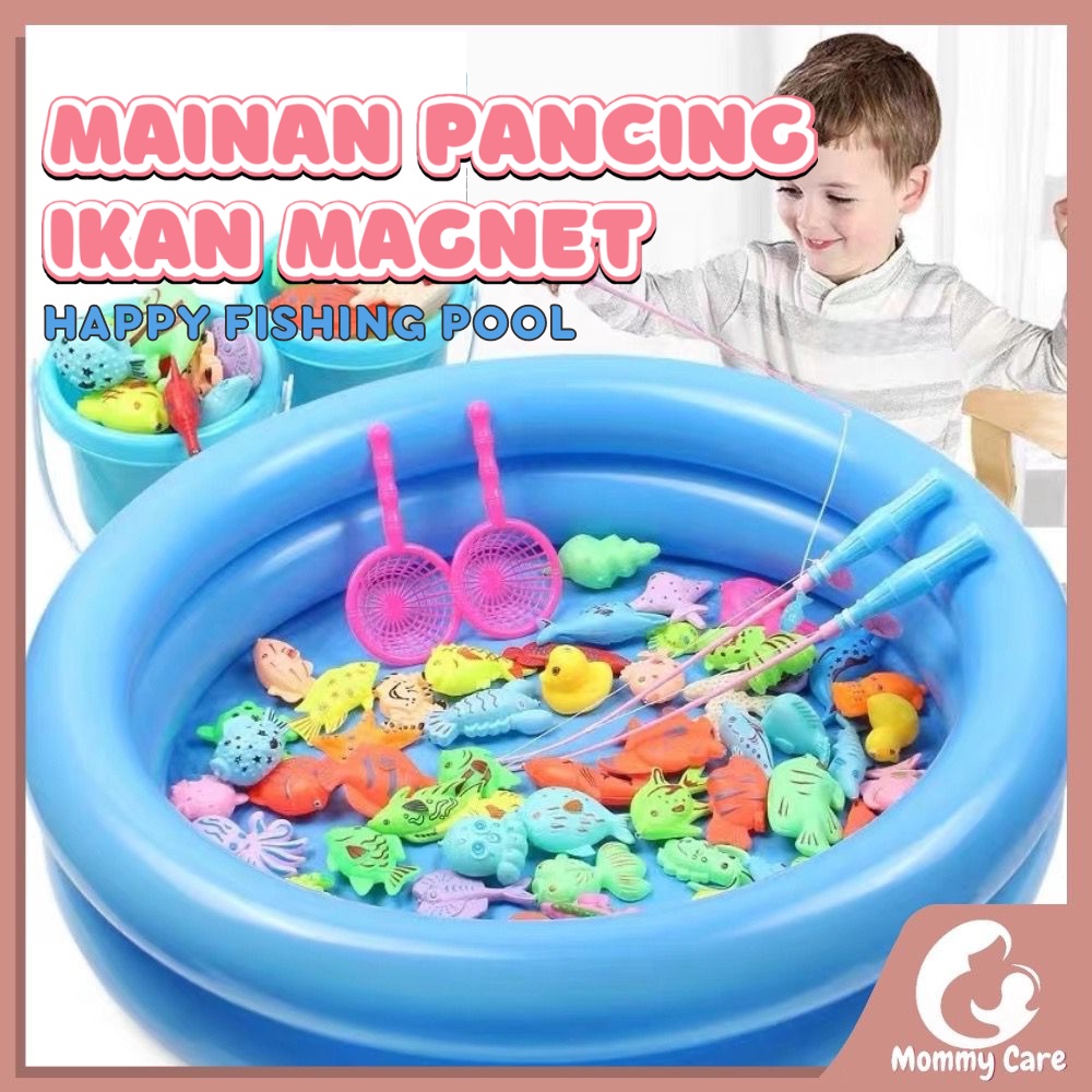 Jual MOMMYCARE MAINAN PANCING IKAN MAGNET DAN KOLAM PANCINGAN MAGNET ...