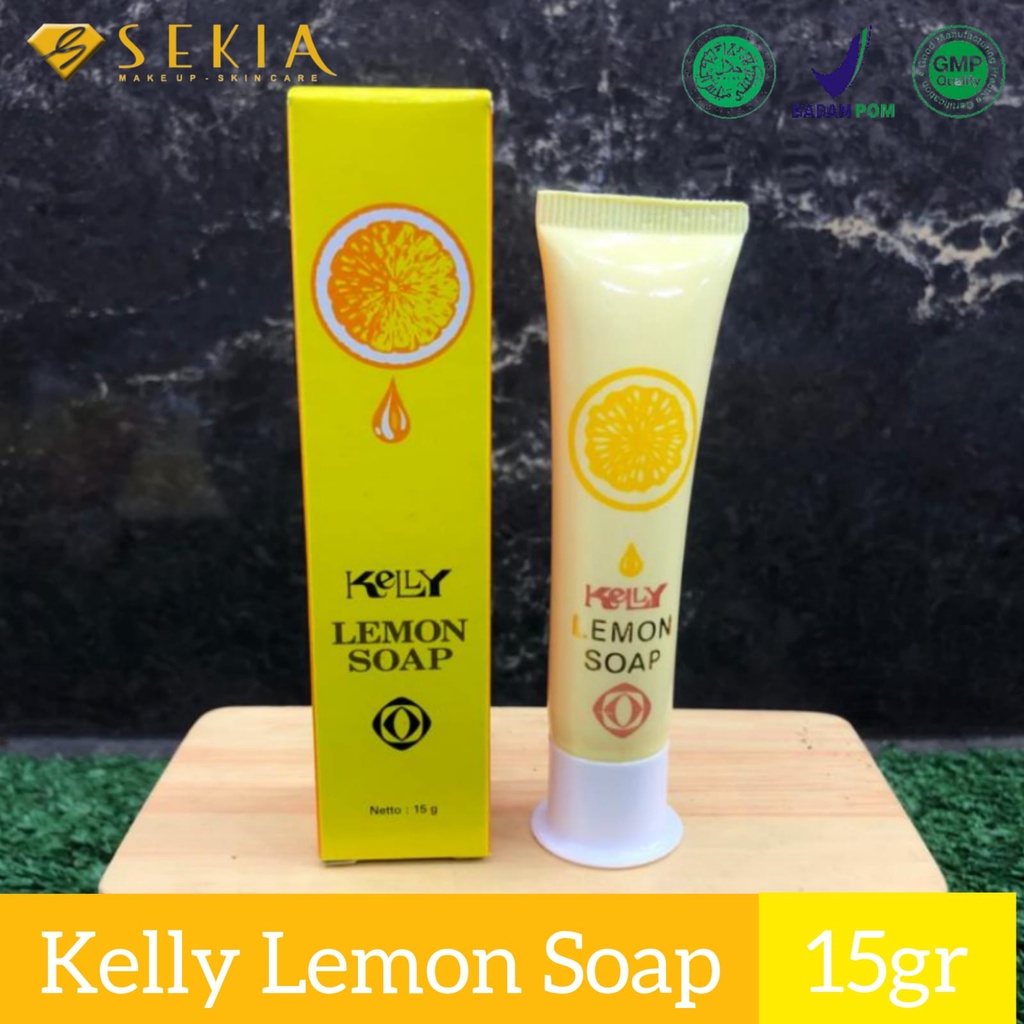 Jual Kelly Lemon Soap 15gr / Kelly Sabun Pembersih Wajah | Shopee Indonesia