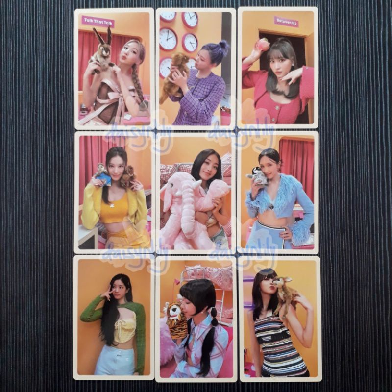 Jual POB Photocard Benefit Twice Between 1&2 Archive ver Nayeon Jeongyeon Momo Sana Jihyo Mina ...