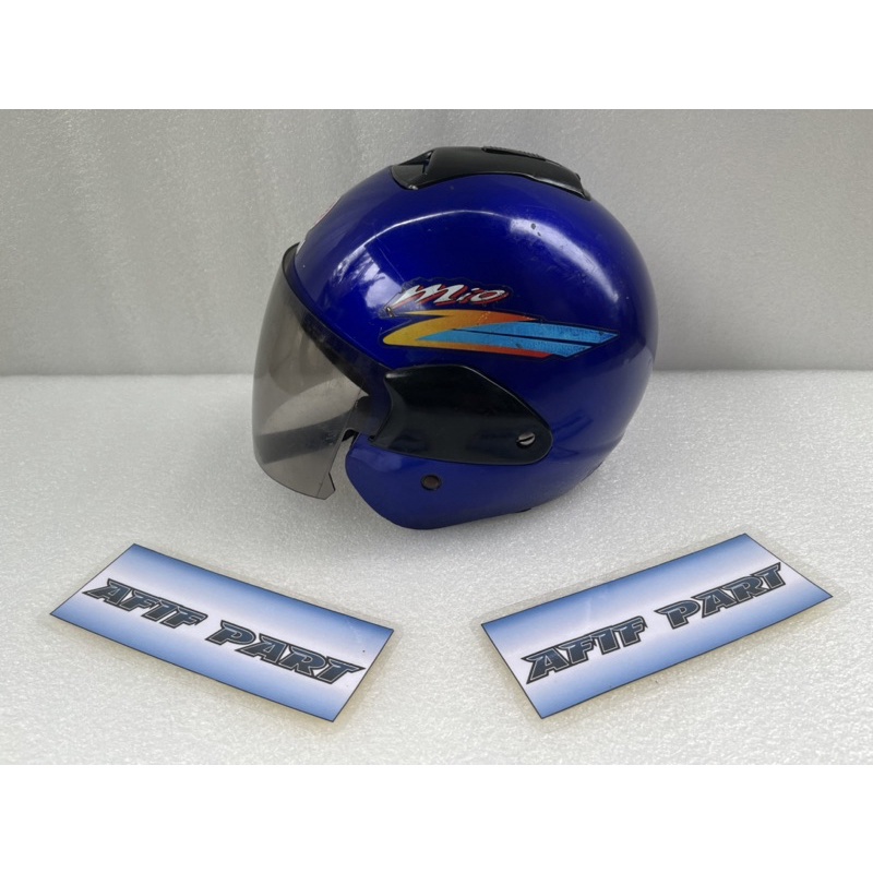 Jual helm yamaha mio biru ori original | Shopee Indonesia
