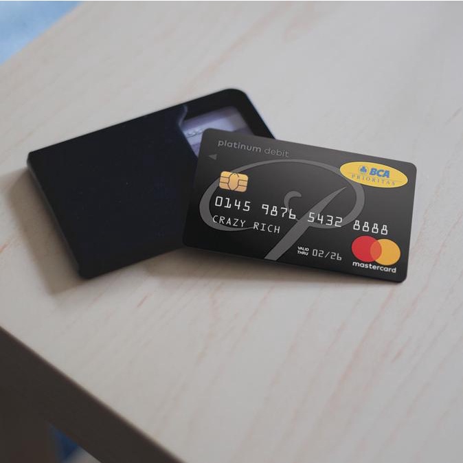 Jual Etoll Flazz Gen 2 custom desain model BCA Prioritas | Shopee Indonesia