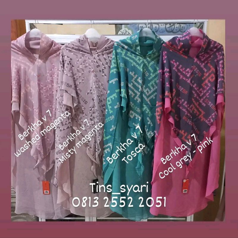Jual Sisesa khimar berkha vol 7 warna baru | Shopee Indonesia