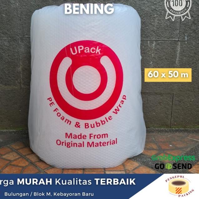 Jual BUBBLE WRAP UPACK 3KG PREMIUM 60 CM X 50 M - Hitam | Shopee Indonesia