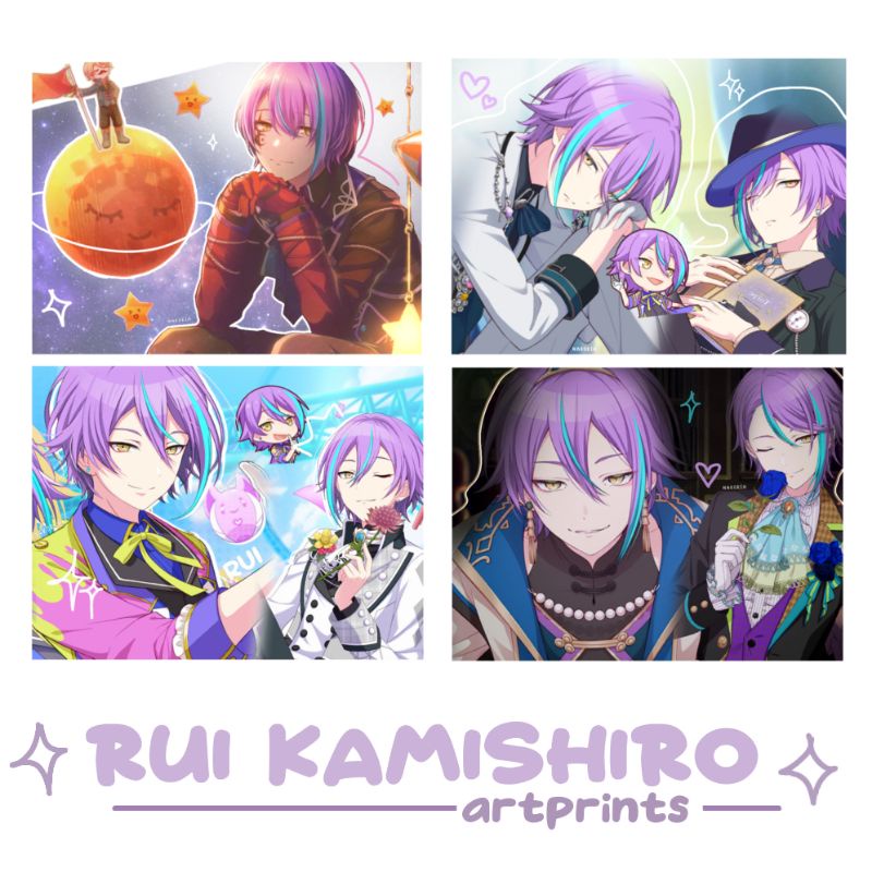 Jual rui kamishiro ARTPRINTS | project sekai | Shopee Indonesia