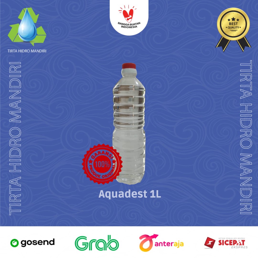 Jual AQUADEST 1 L AIR SULING | Shopee Indonesia