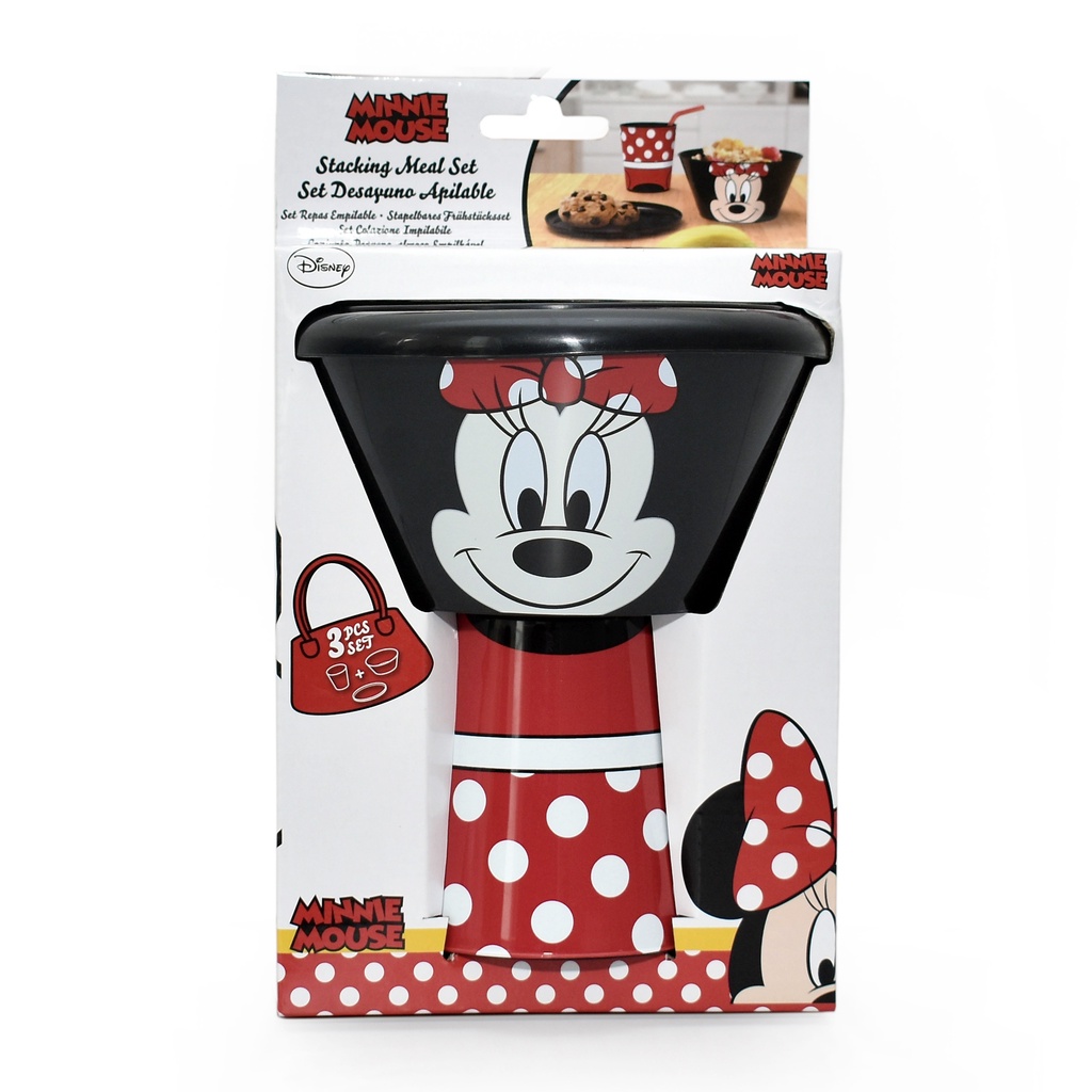 Jual DISNEY Minnie Mouse Perlengkapan Alat Makan Anak Perempuan ...