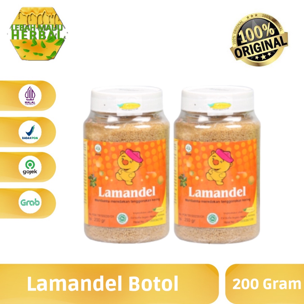 Jual Lamandel Botol - Obat Sariawan dan Amandel - 200 Gram | Shopee ...