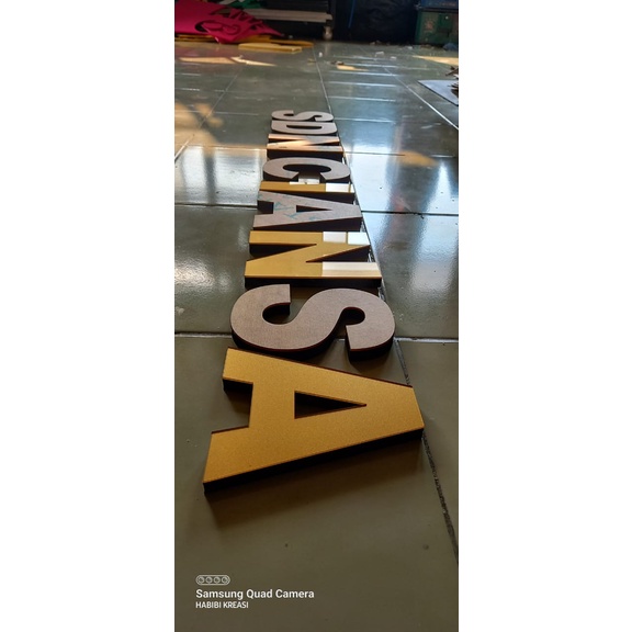 Jual Huruf timbul Akrilik Lapis Spon Eva | Shopee Indonesia