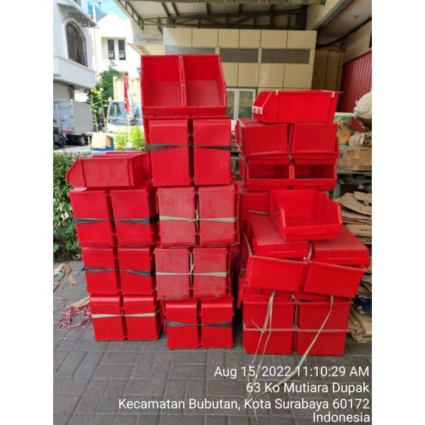 Jual Kotak Sparepart Jolly Bin Storage Maxi Part Case Box Plastik Susun ...
