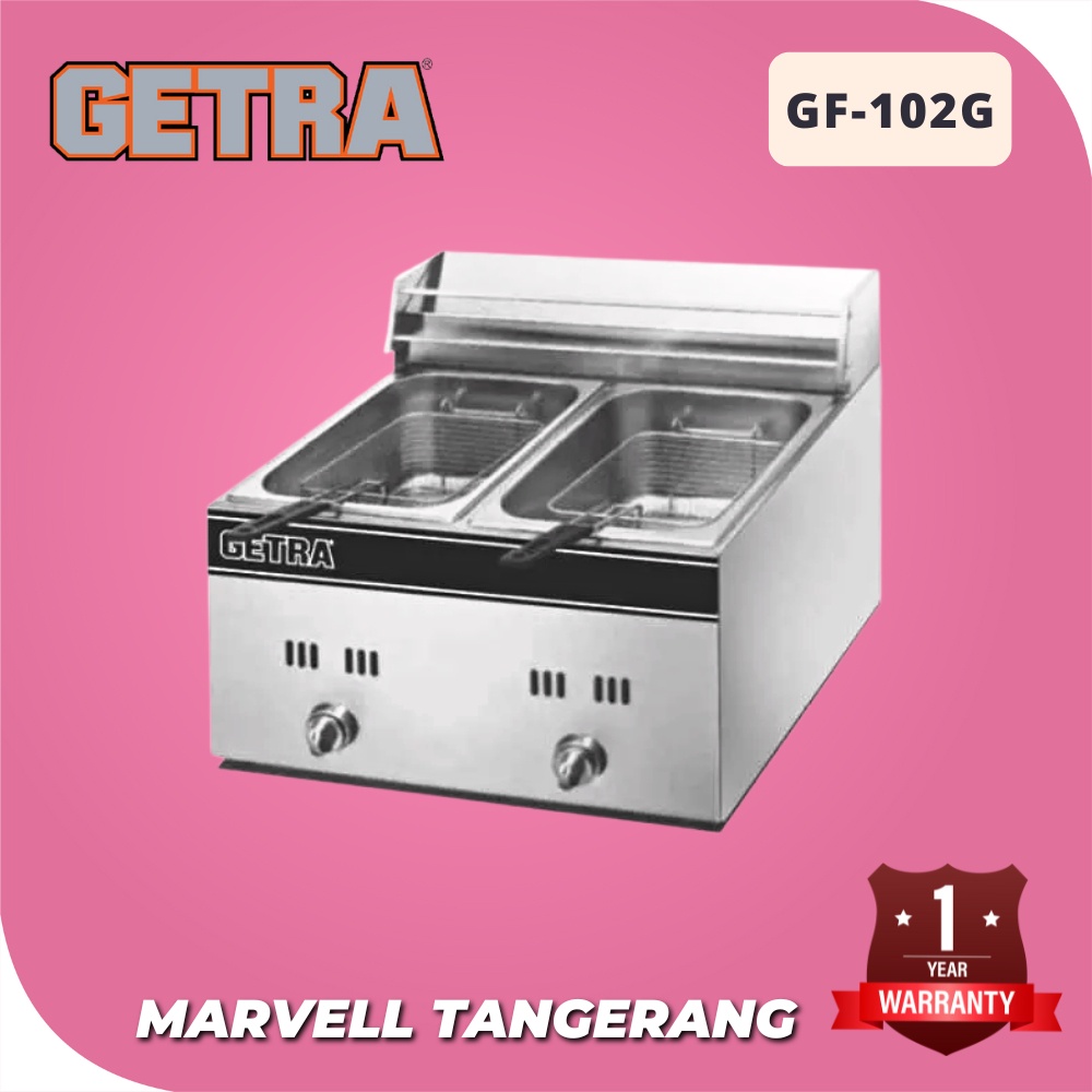 Jual Deep Fryer Gas GETRA GF 102G Penggorengan Ayam Kentang Original | Shopee Indonesia
