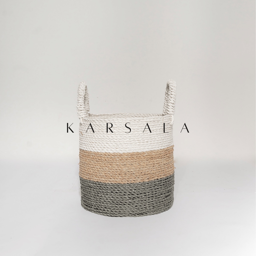 Jual KARSALA Dako Basket 2 | Keranjang Laundry Anyaman Seagrass ...