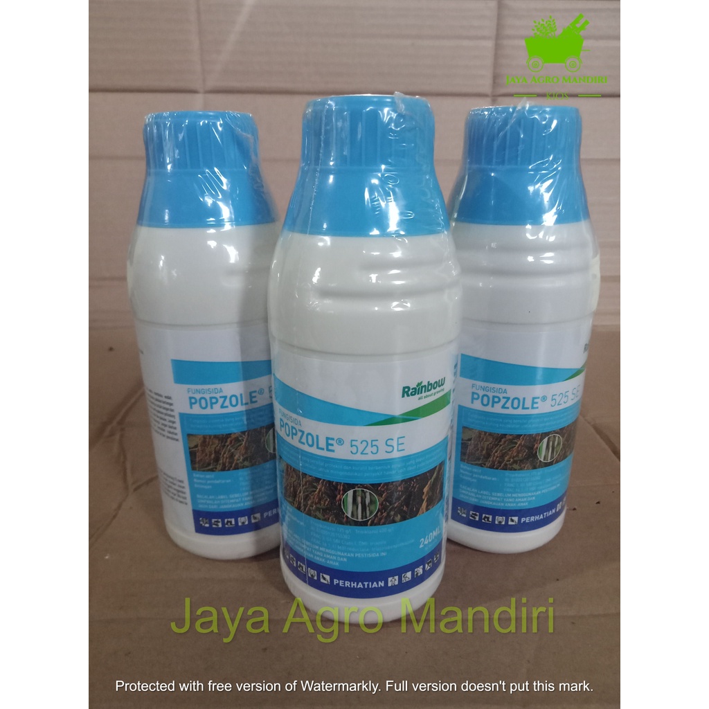 Jual Fungisida Sistemik Protektif POPZOLE 525 SE - 240 ml - Propikonazol + Trisiklazol | Shopee ...