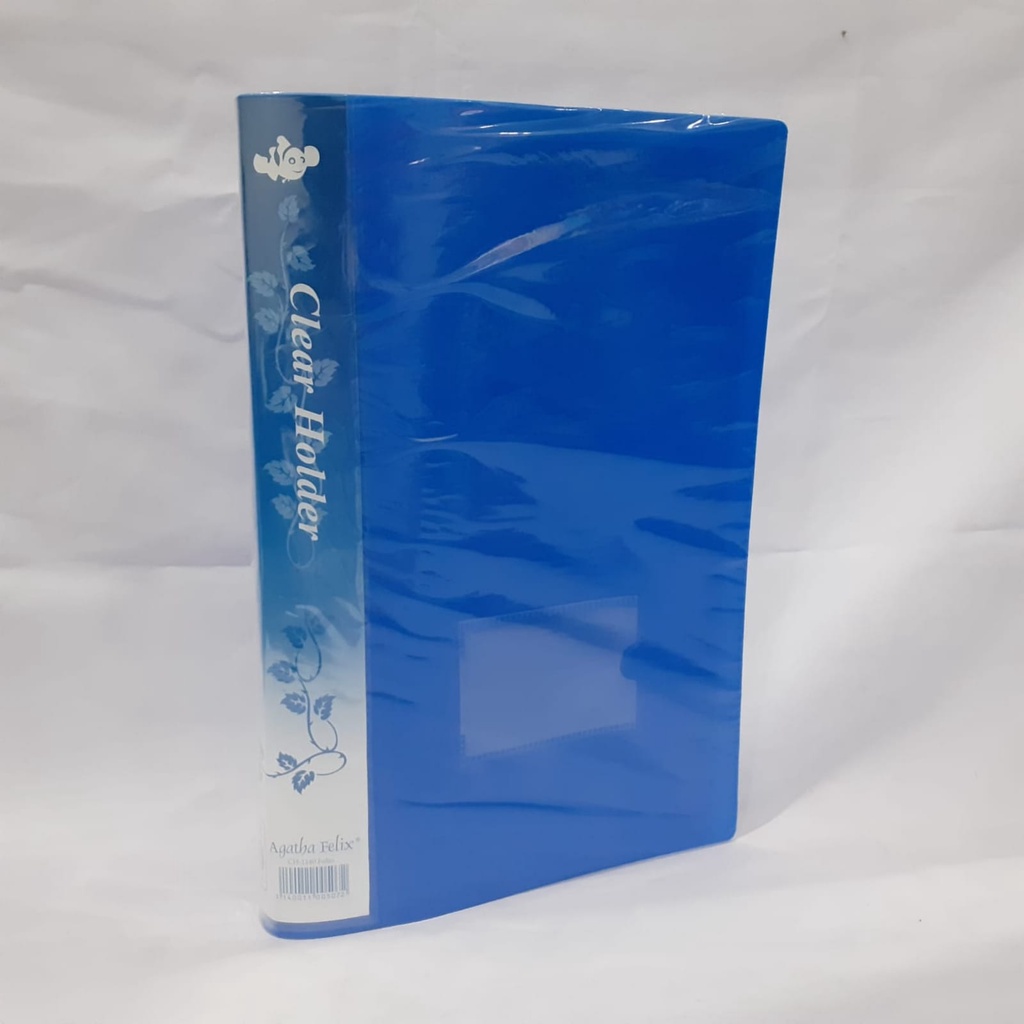 Jual Clear Holder - Dokumen Keeper Folio Isi 60 Lembar - Biru - Agatha ...