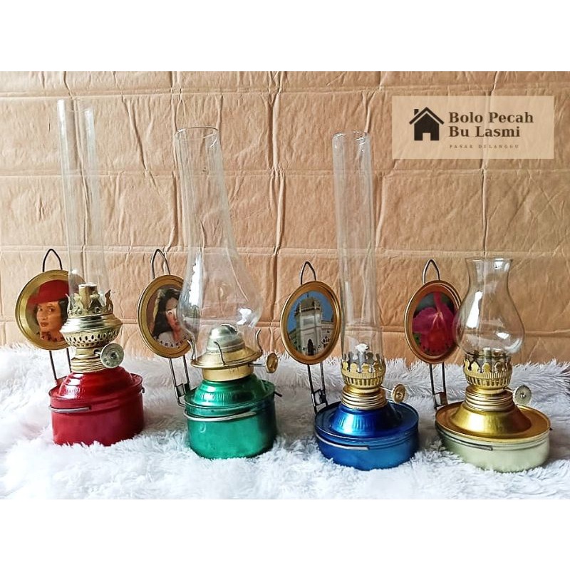 Jual SATU SET LAMPU TEPLOK MINYAK TANAH JADUL / LAMPU TEPLOK MINYAK ...