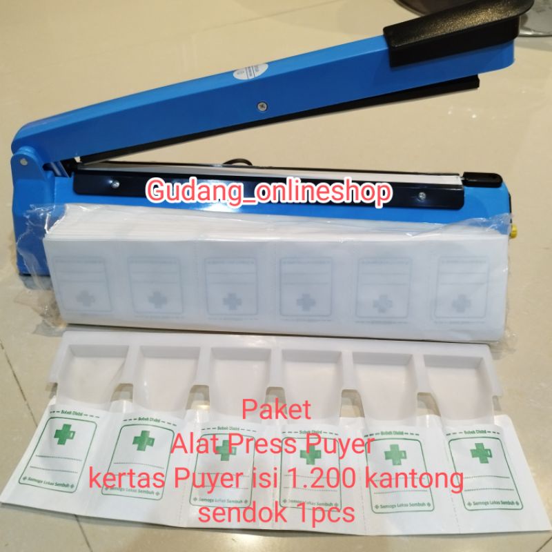 Jual Alat Press Sendok kertas puyer | Shopee Indonesia