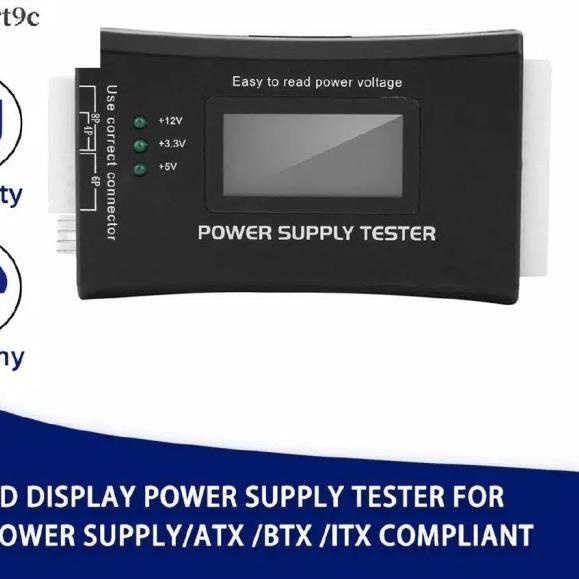 Jual Power Supply PSU Tester Digital ATX 20/24pin | Shopee Indonesia