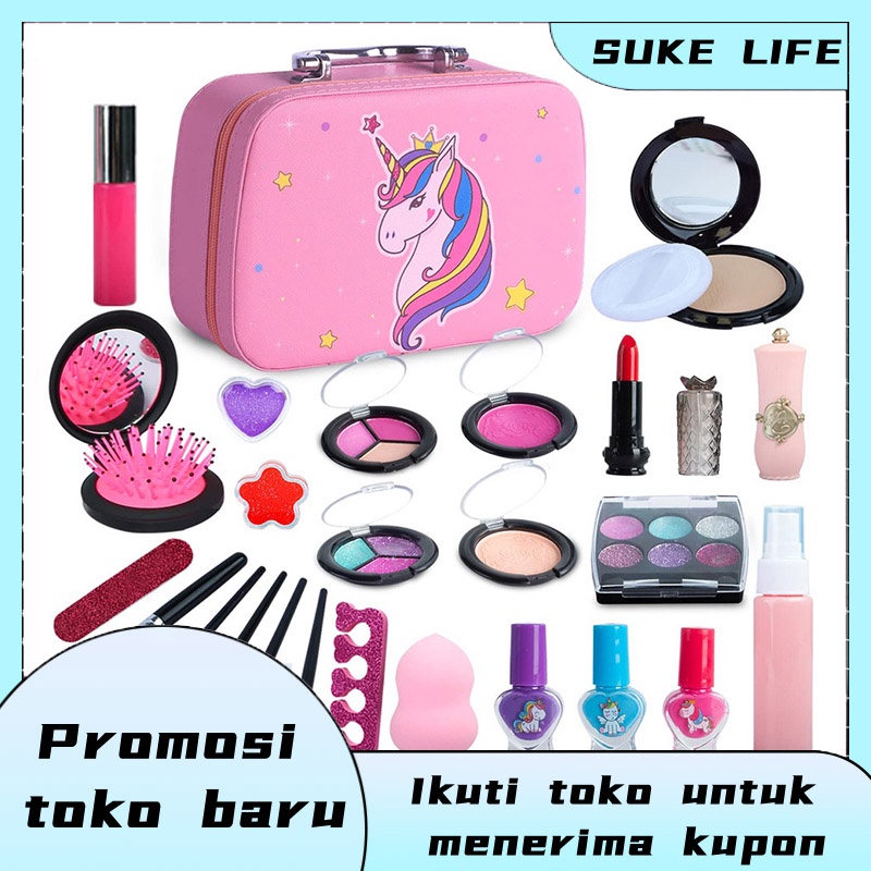 Jual Girl Pretend Play Make up Toys Set mainan make up set dengan ...