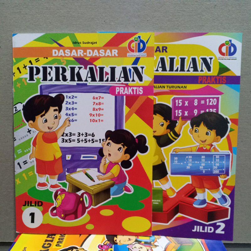 Jual Buku dasar-dasar perkalian praktis jilid 1 dan 2 A5. | Shopee ...