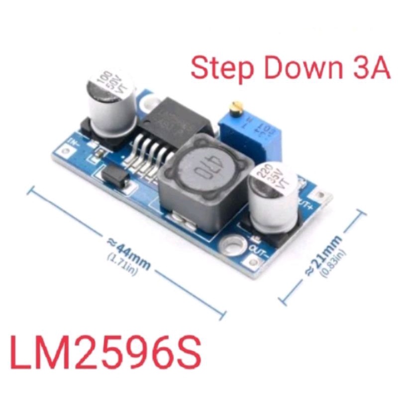 Jual LM2596 LM2596S DC STEP DOWN 3A | Shopee Indonesia