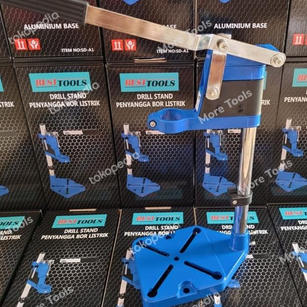 Jual Stand Mesin Bor Tangan Stand Drill Bor Tangan ke Bor Duduk ...
