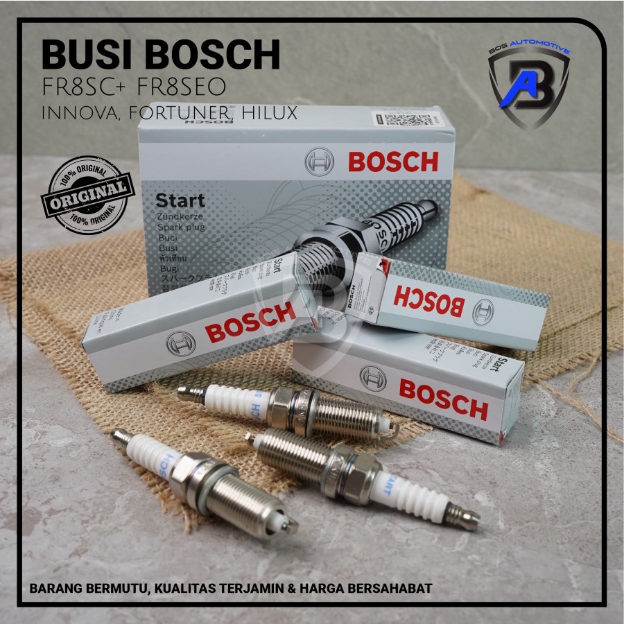 Jual BUSI BOSCH MOBIL INNOVA FORTUNER HILUX FR8SC+ KH6RKC3 SPARK PLUG ...