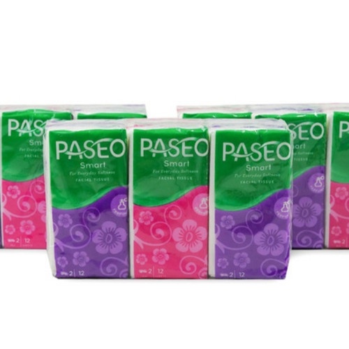 Jual PASEO SMART HANKY TISSUE PERFUMED (6 Packs / 12 Sheets / 2 Ply ...