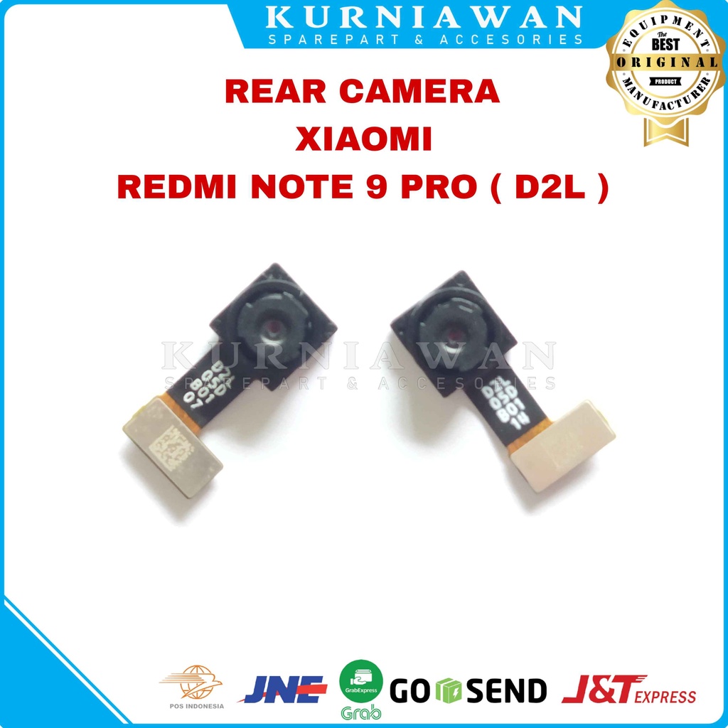 Jual Kamera Belakang Xiaomi Redmi Note 9 Pro Note 9S Note 9 Max Rear ...
