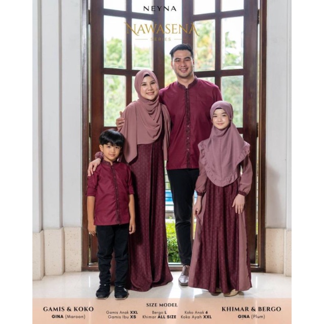 Jual RIHAIA | Sarimbit Keluarga 2023 Nawasena Series by Neyna | Shopee ...