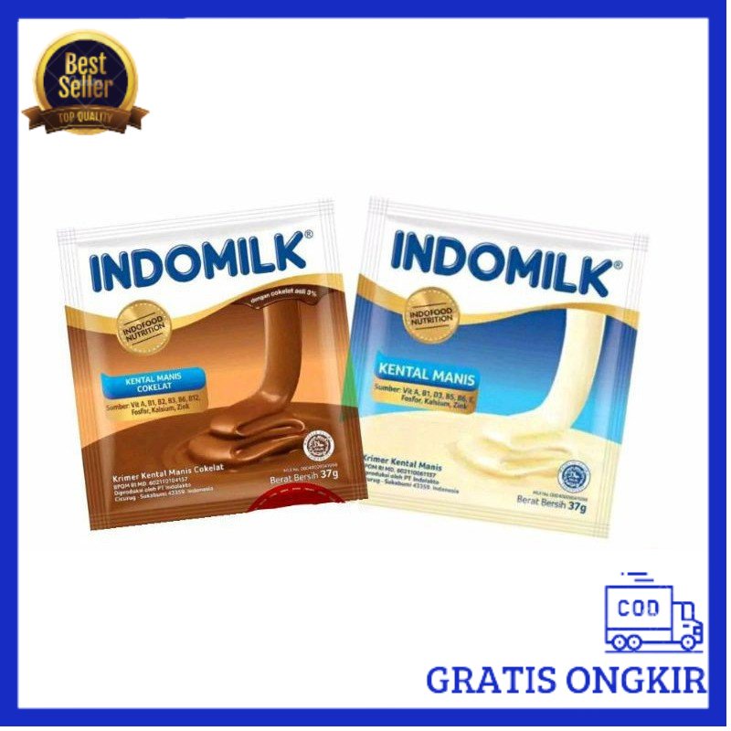 Jual SKM INDOMILK SACHET 37GR -Terlengkap-Termurah-Berkualitas | Shopee ...