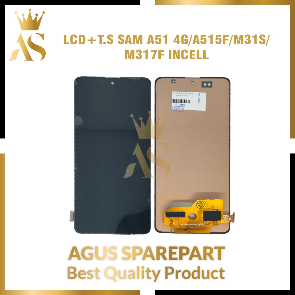 Jual LCD TOUCHSCREEN SAMSUNG A51 4G / A515F / M31S / M317F | Shopee ...