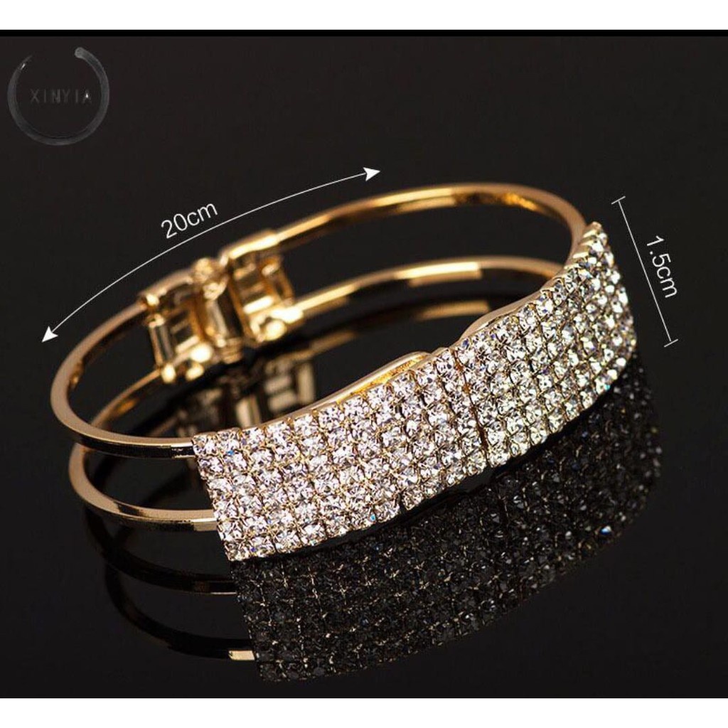 Jual Gelang wanita bangle cantik imut lucu model korea terbaru diamond ...