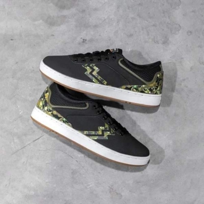 Jual Sepatu Geoff Max 100% Original - Stan Sam Camo Black | Sepatu Pria ...