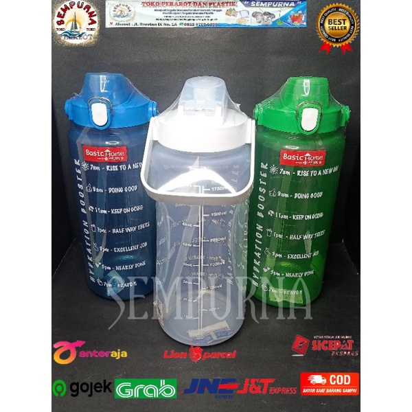 Jual BOTOL MINUM VIRAL / BNN-5 GOODLIFE BOTTLE 2 LTR BASIC HOME LION ...