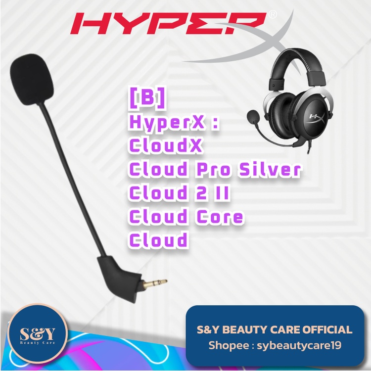 Jual Mic HyperX Cloud 2 Alpha Core S Pro 9 X Flight Microphone Headset ...
