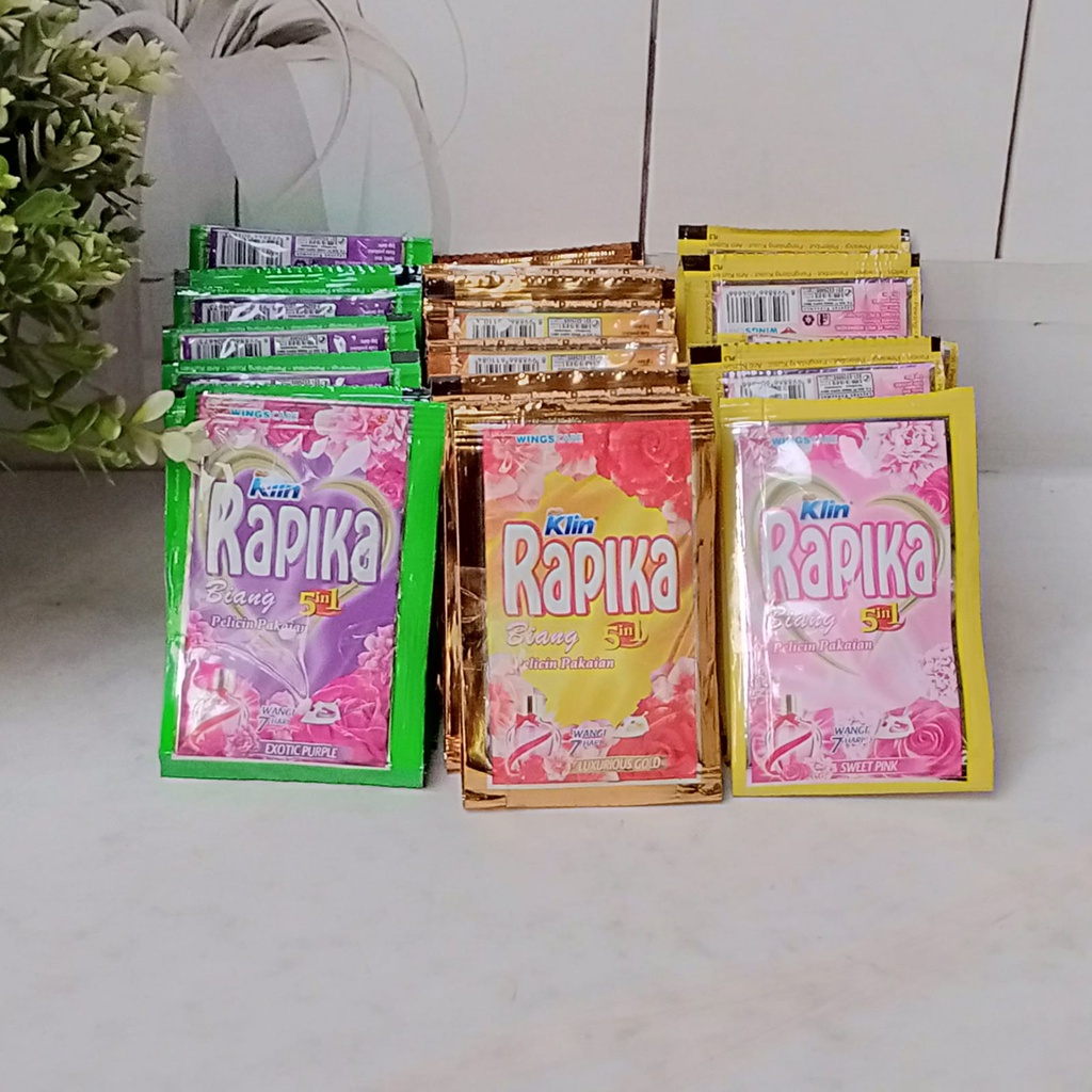 Jual So Klin Rapika Biang 5 In 1 Renceng Isi 12 x 8ml | Shopee Indonesia