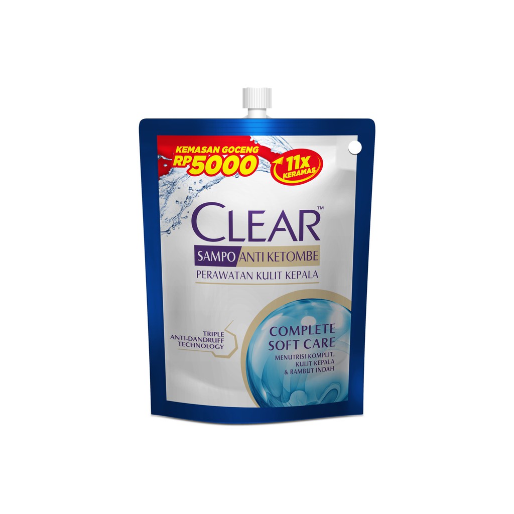 Jual Shampoo Sachet Clear Complete Soft Care 50ml | Shopee Indonesia