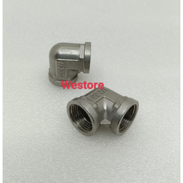 Jual Elbow Drat Dalam 1/2 Stainless | Shopee Indonesia