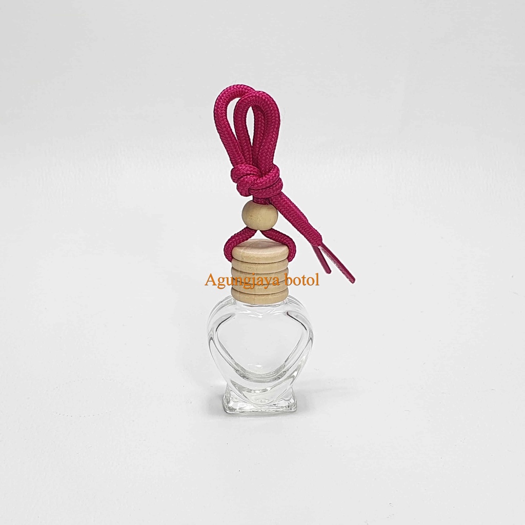 Jual Botol Parfum Gantung 10 Ml Heart / Botol Parfum Gantung / Parfum ...