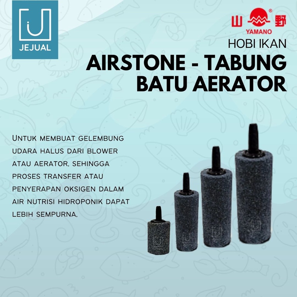 Jual AIR STONE TABUNG Batu Aerator/Gelembung Udara/Aerasi Model Tabung ...