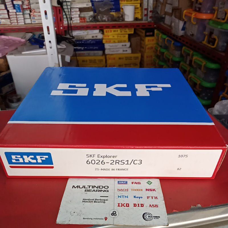 Jual Bearing 6026 2RS C3 SKF ORIGINAL | Shopee Indonesia