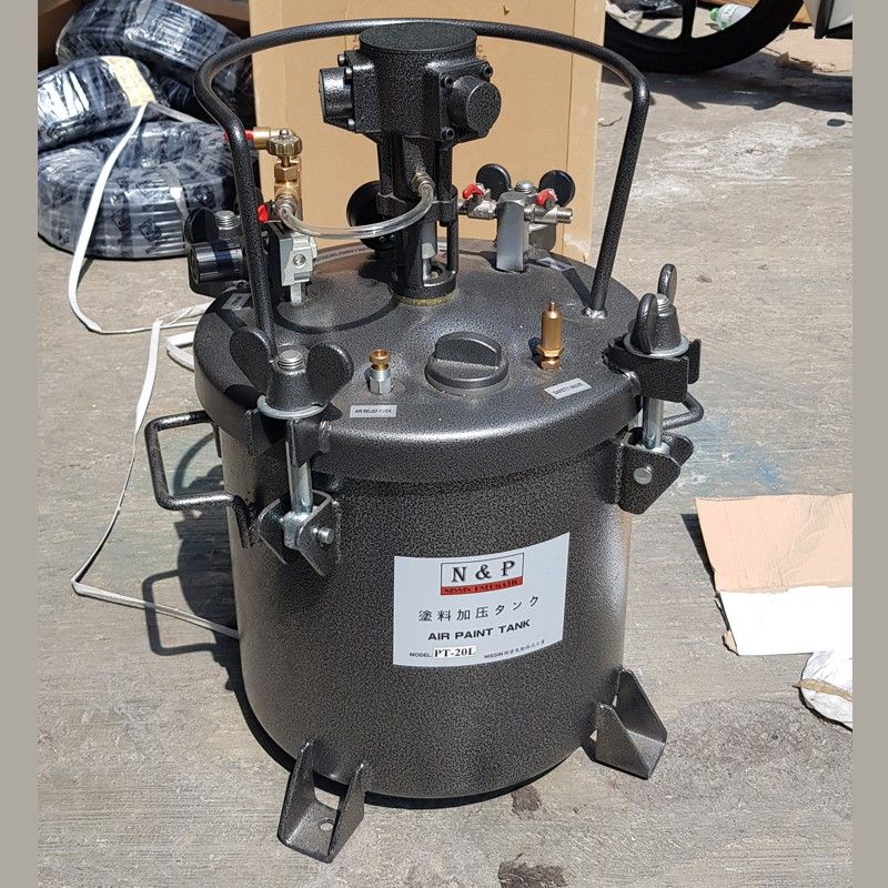 Jual Alat Pengaduk Cat 10 Liter Paint Pot Pressure TankSD2000-3010 ...