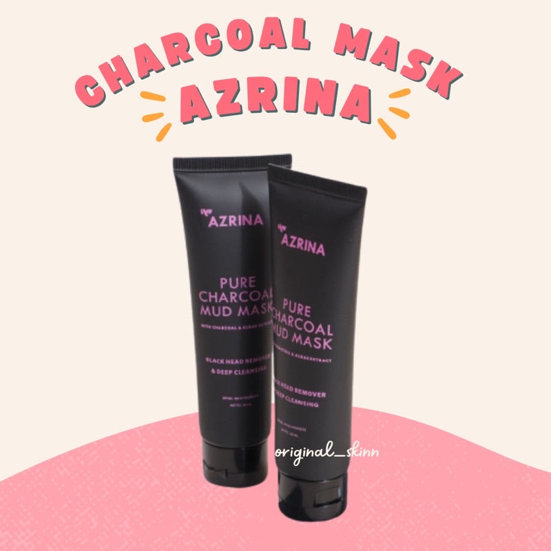 Jual Azrina Pure Charcoal Mud Mask | Shopee Indonesia