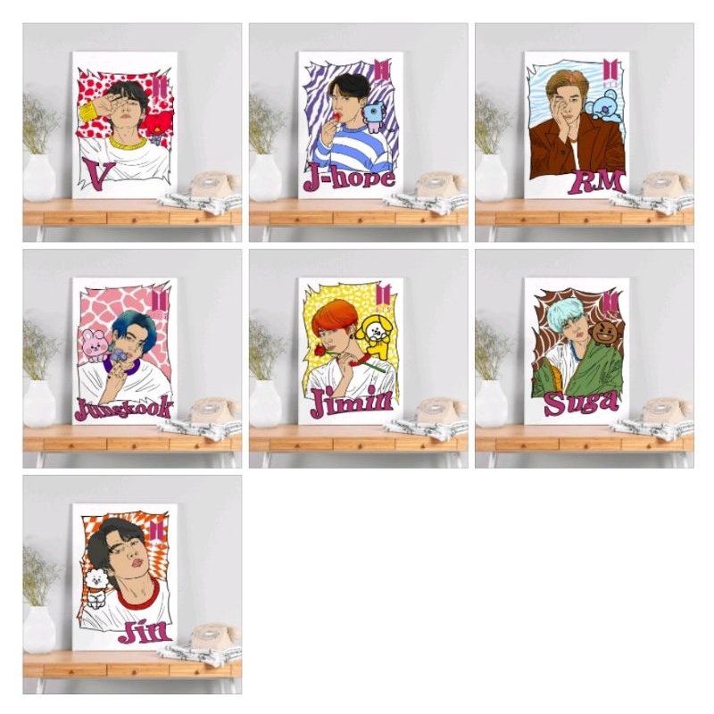 Jual Poster BTS / BTS poster collection - poster kpop murah | Shopee ...