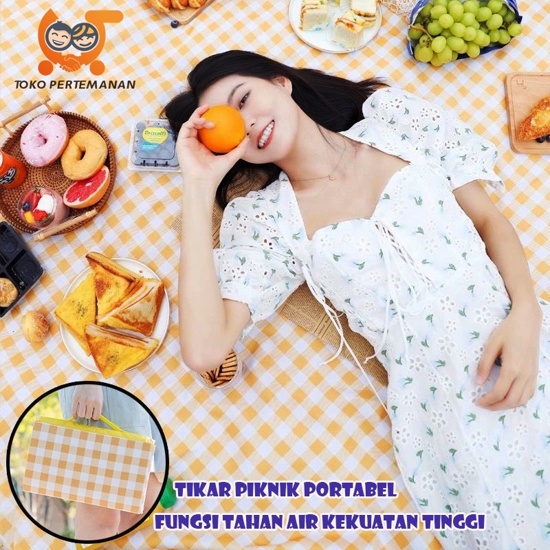 Jual Tikar Piknik Tikar Tebal Waterproof Lipat Tahan Air Ukuran 1.5 x 2 ...