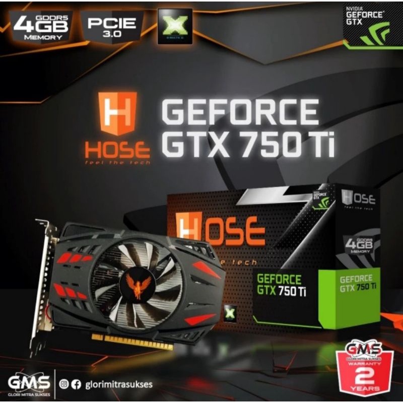 Jual VGA NVIDIA GEFORCE GTX 750Ti DDR5 4GB / VGA HOSE GTX 750 Ti 4GB ...