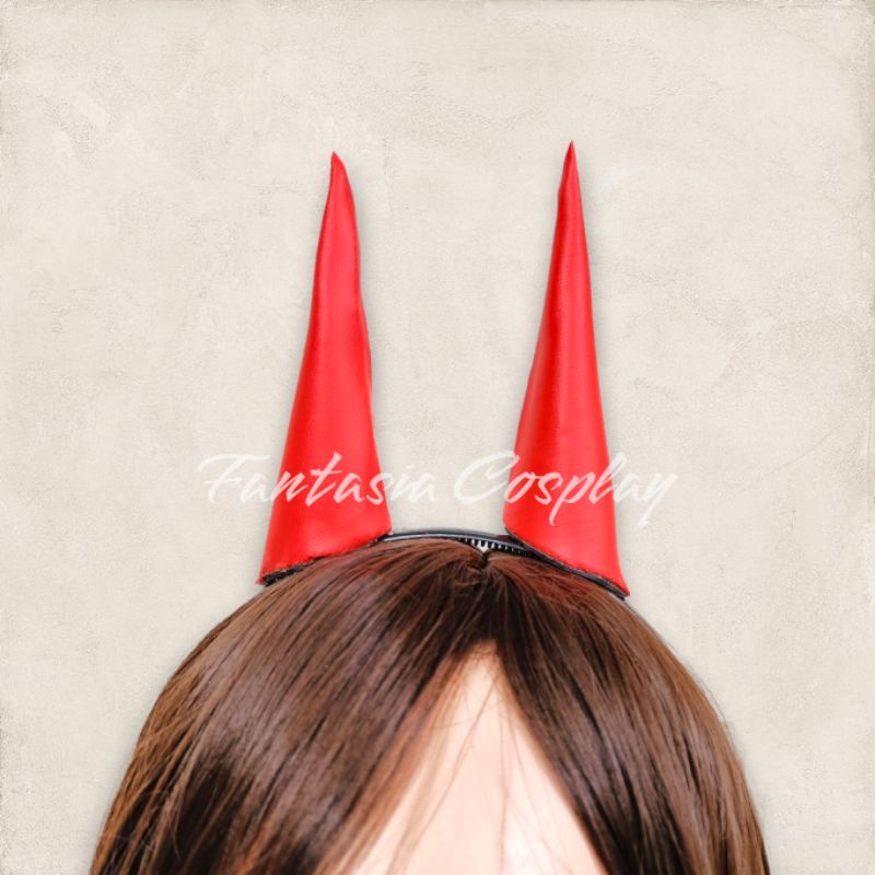 Jual Hair Clip Power ChainsawMan Cosplay Horn Bando Tanduk Evil Devil ...