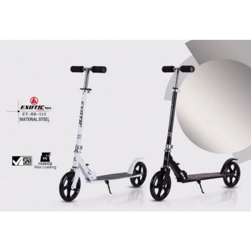 Jual scooter sekuter otoped ET-HB-512 anak dewasa exotic besi high ...