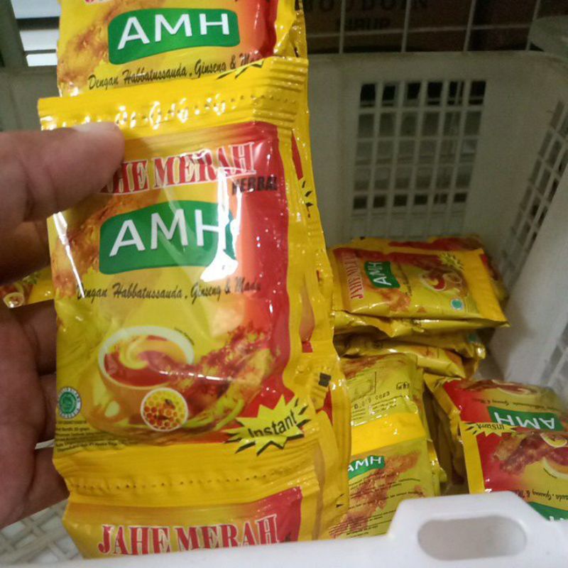 Jual Jahe Merah AMH. isi 12 renceng | Shopee Indonesia