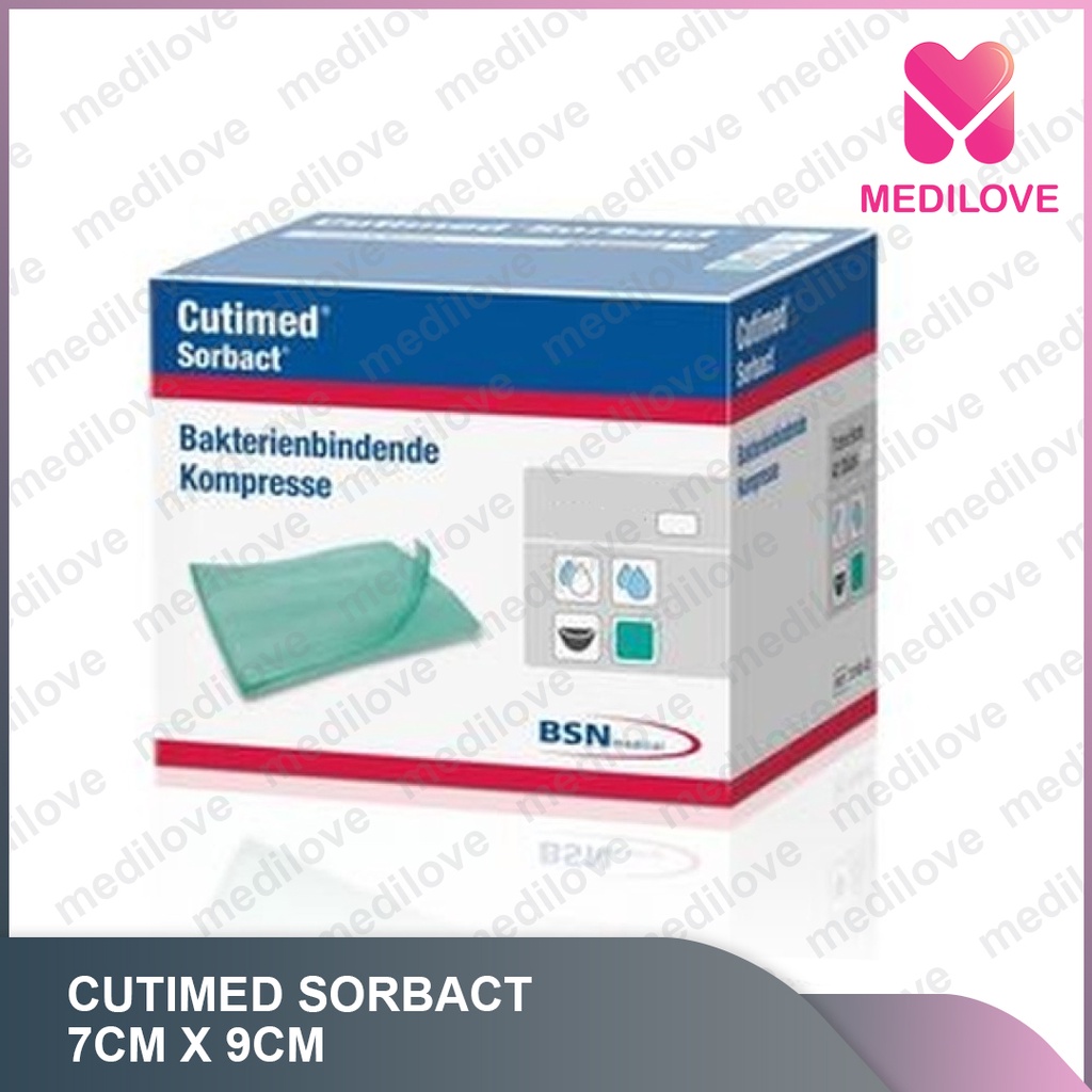 Jual cutimed sorbact 7x9 / Cutimed Sorbact Swab 7x9 / Cutimed Sorbact ...