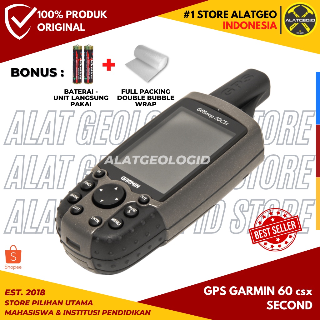 Jual Gps Garmin GPS 60csx 60 csx SEA Second Original | Shopee Indonesia